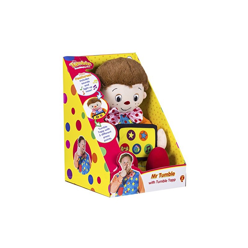 Mr Tumble Soft Toy with Fun Tumble Tapp