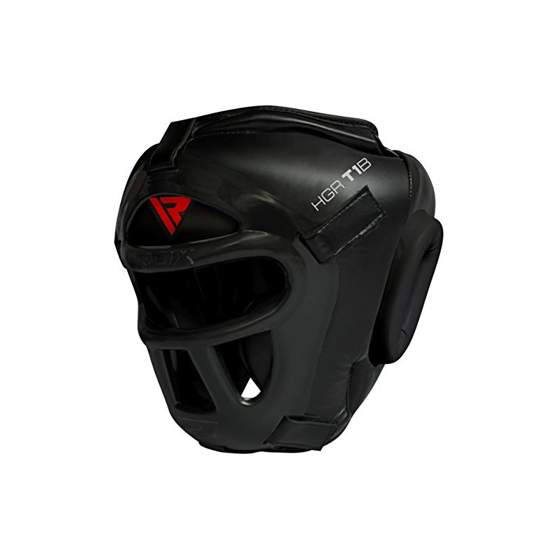 RDX Maya Hide Leather Boxing MMA Protector Headgear UFC Fighting Head ...