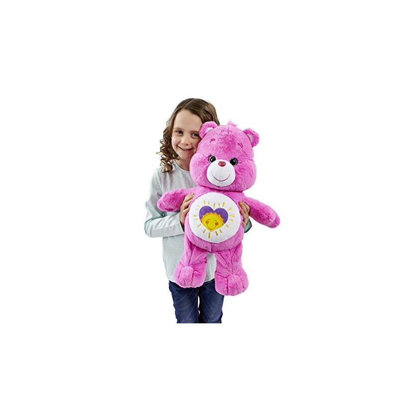 LARGE Care Bear Shine Bright Bear Plush Toy