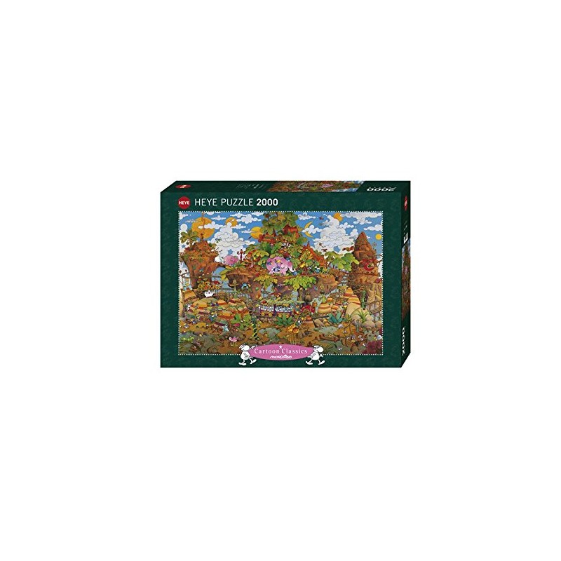 Heye Mordillo Cartoon Train Puzzles (2000